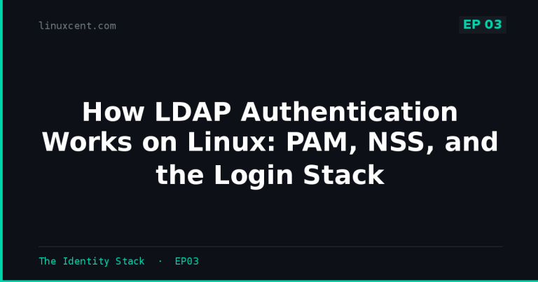 How LDAP Authentication Works on Linux: PAM, NSS, and the Login Stack ...